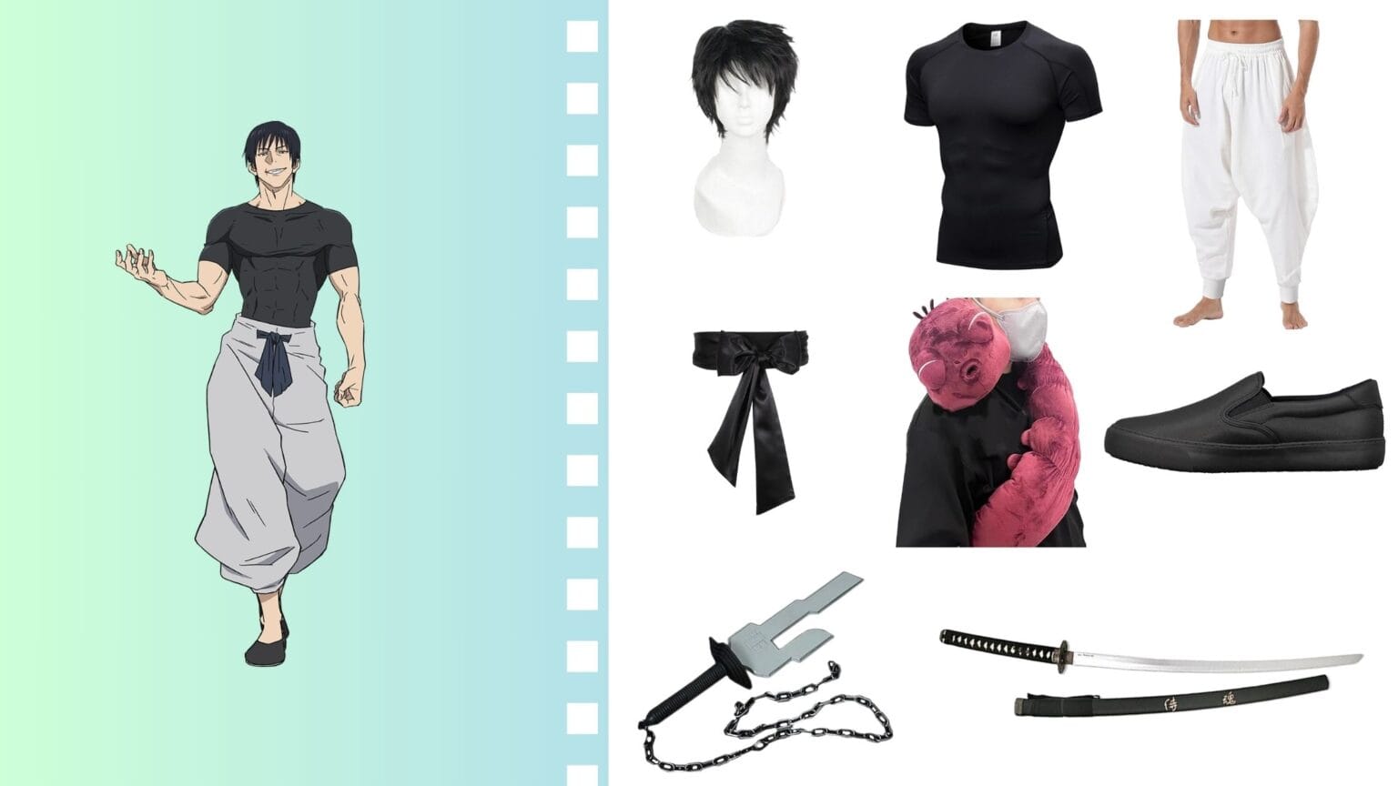 Dress Up As Toji Fushiguro (Jujutsu Kaisen)