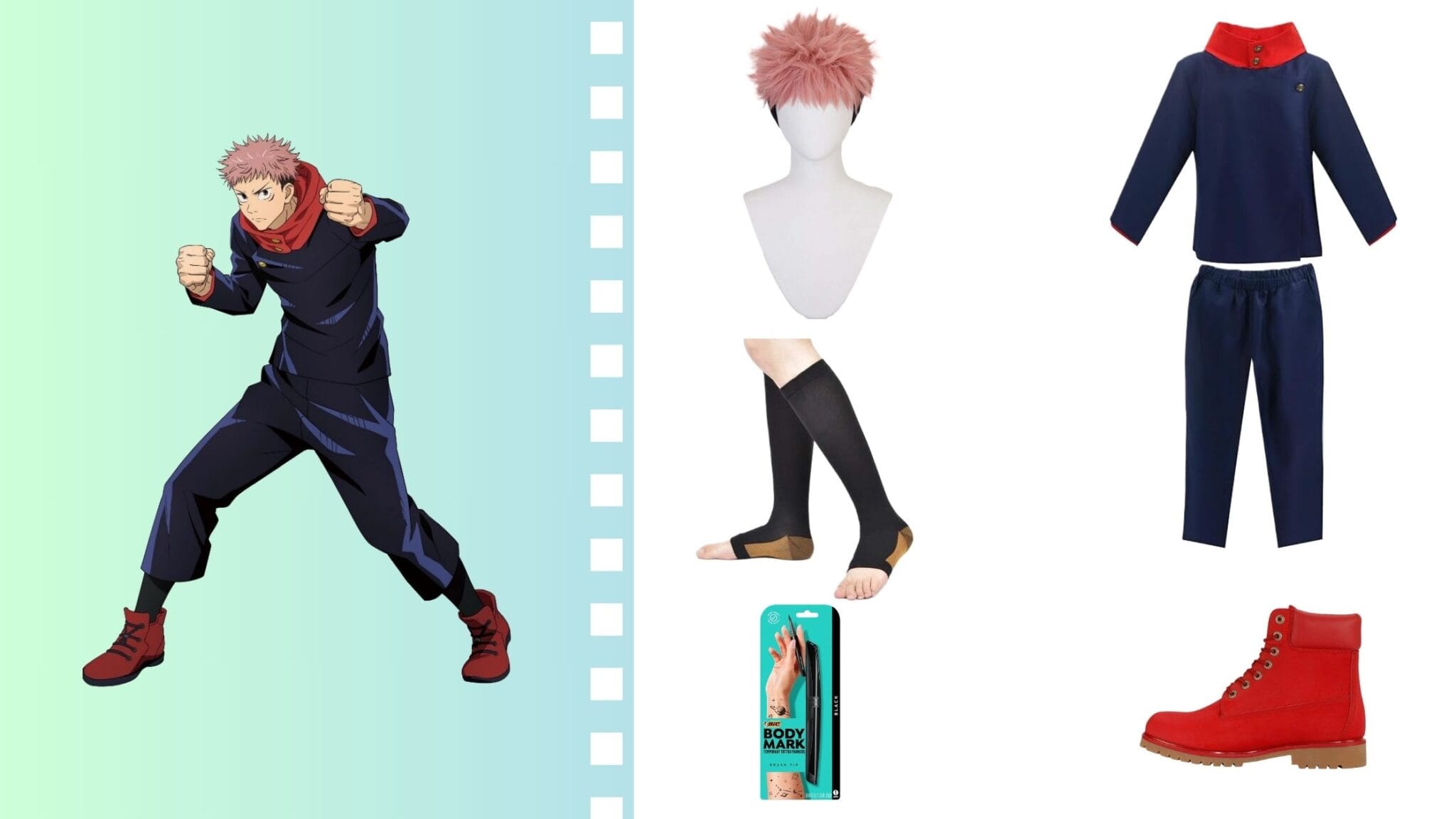 Dress Up As Yuji Itadori (Jujutsu Kaisen)