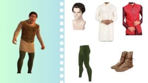 Dress Up As Human Shrek (Shrek 2)